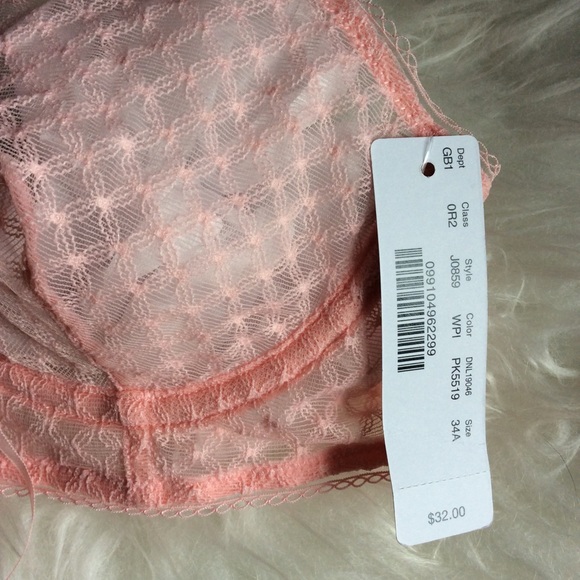 J. Crew | Intimates & Sleepwear | Nwt Jcrew Lace Bralette In Ballerina ...